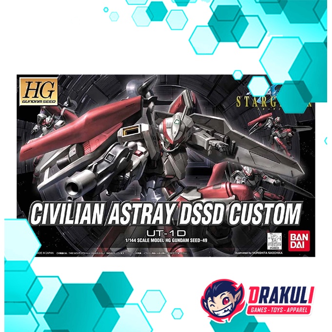 Jual BANDAI Plamo HG Civilian Astray DSSD Custom | Shopee Indonesia