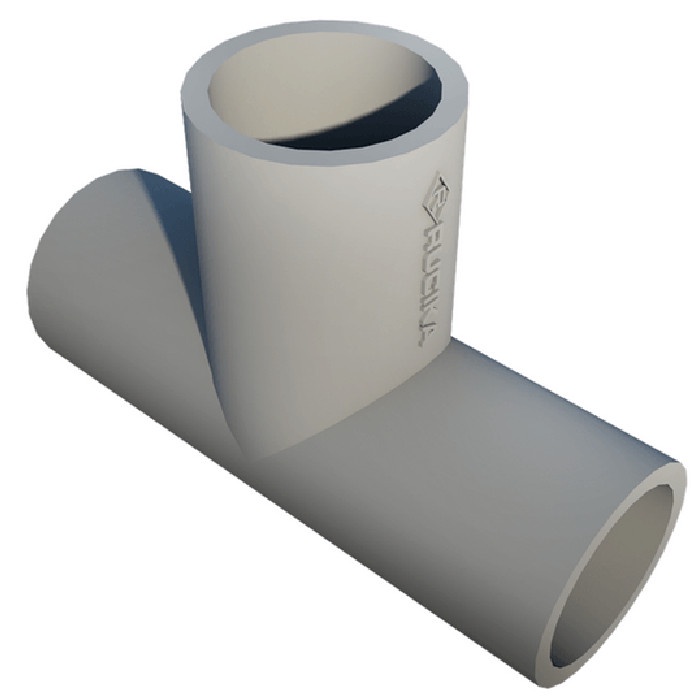 Jual Sambungan Pipa Fitting PVC Tee AW 4" Tee AW 4 Inch Rucika | Shopee ...