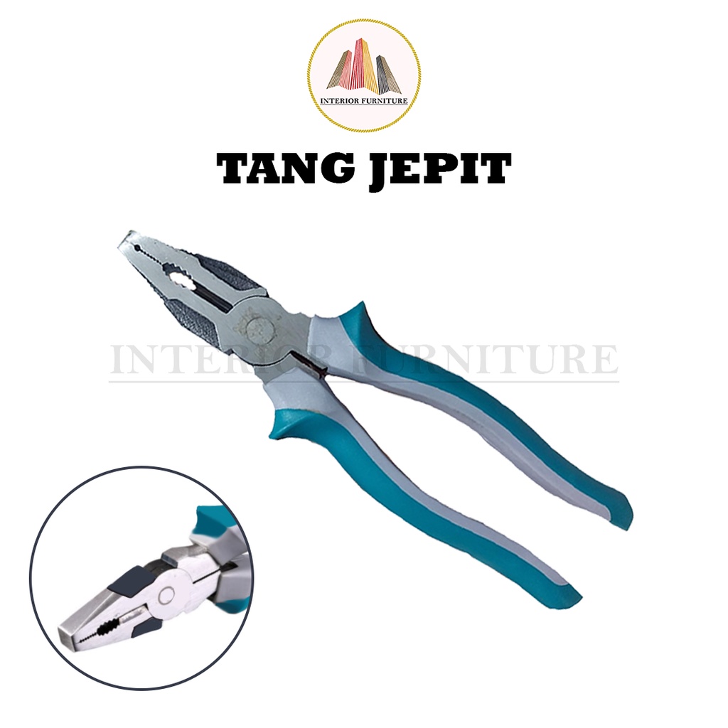 Jual Tang Besi Baja Serbaguna Tang Jepit Gagang Karet | Shopee Indonesia