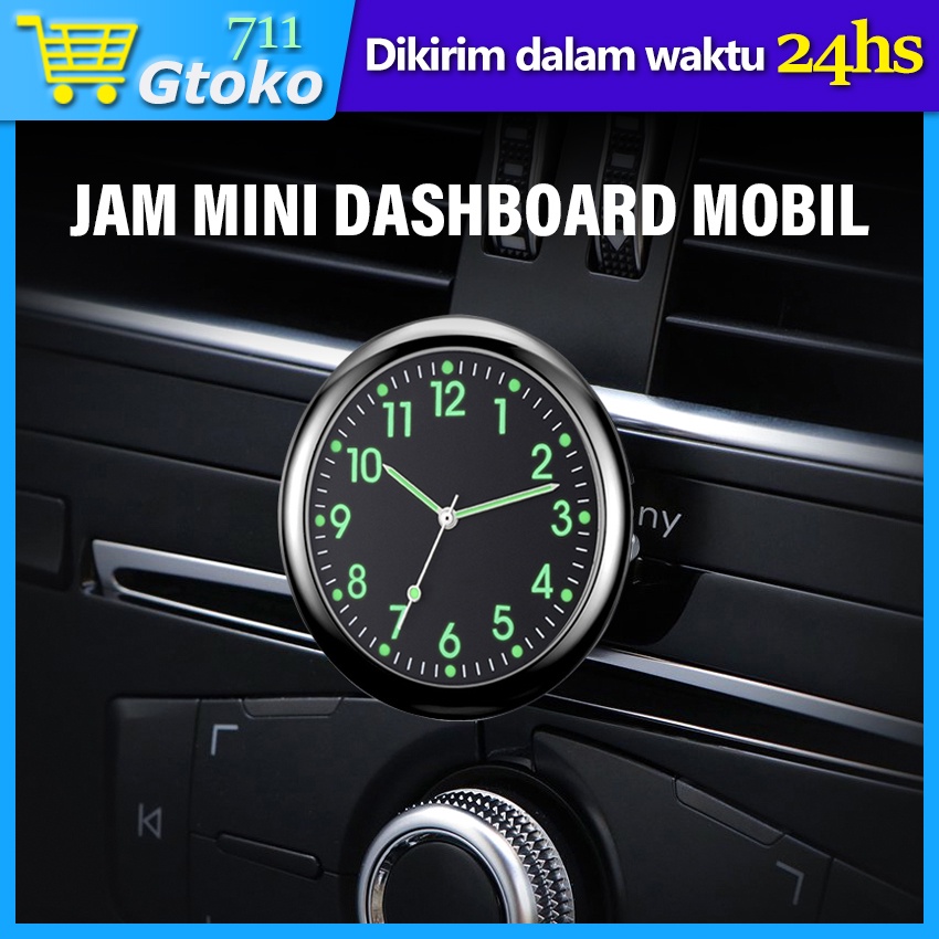 Jual Jam Mini Dashboard Mobil Luminous Menyala Car Dashboard Mini ...