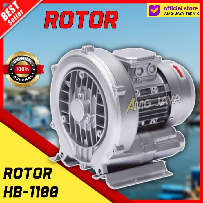 Jual Ring Blower Rotor HB-1100 Vortex Blower Tambak 1,5Hp 1,1Kw ...