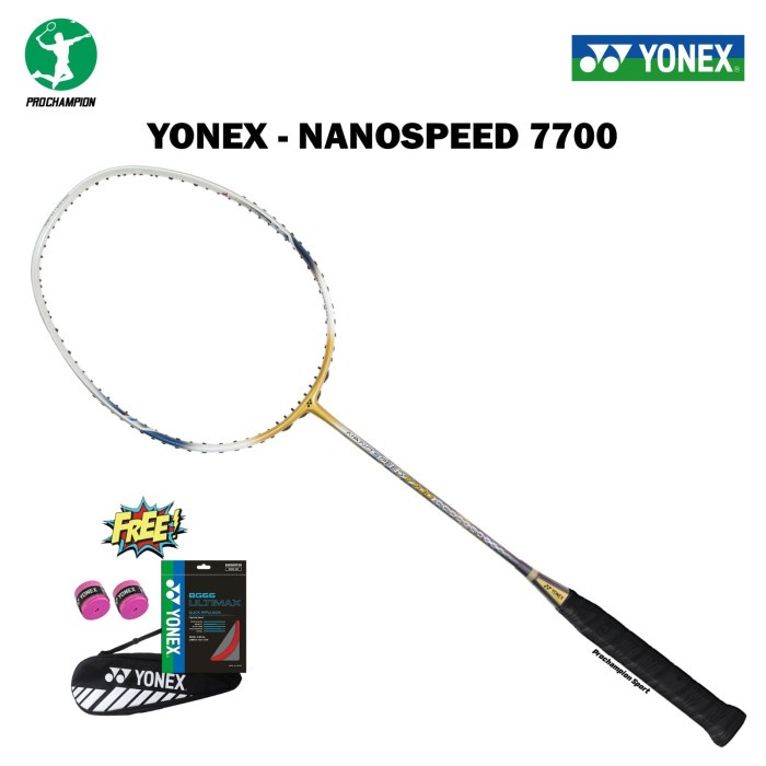 Jual Raket Badminton Nano Speed Nanospeed 7700 | Shopee Indonesia