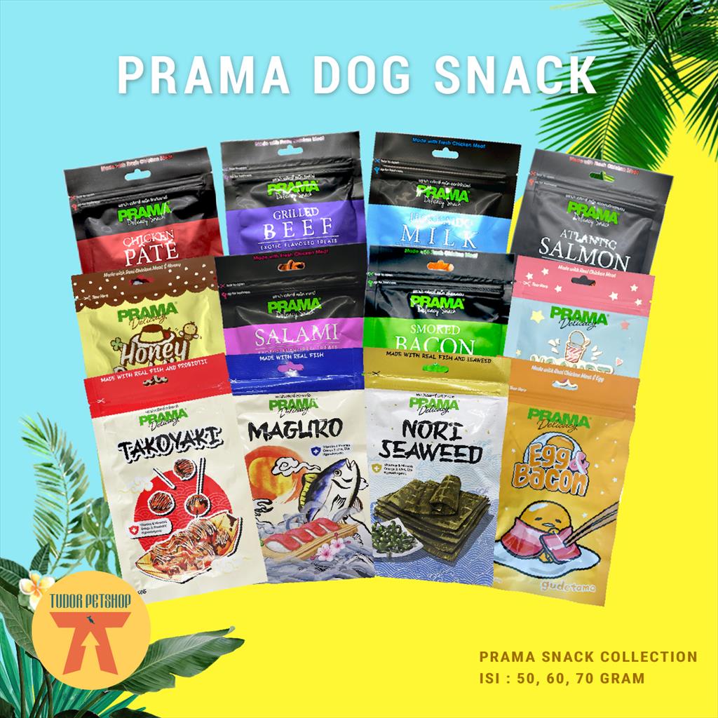 Jual PRAMA DOG SNACK MEAT COLLECTION 70 GRAM CEMILAN / MAKANAN / SNACK ...