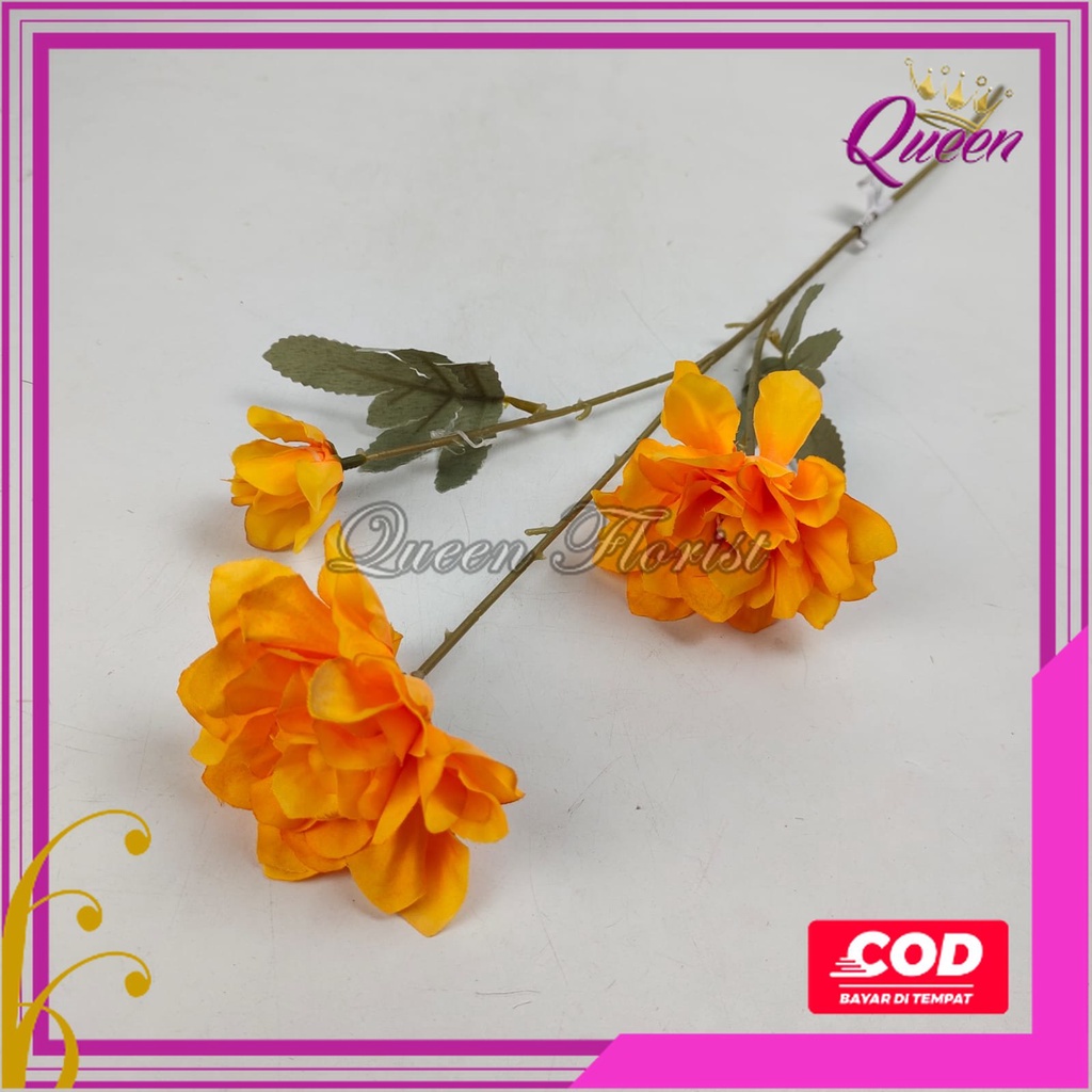 Jual Bunga Semanggi Sakura Tangkai Panjang 65cm Artificial Imitasi kain ...