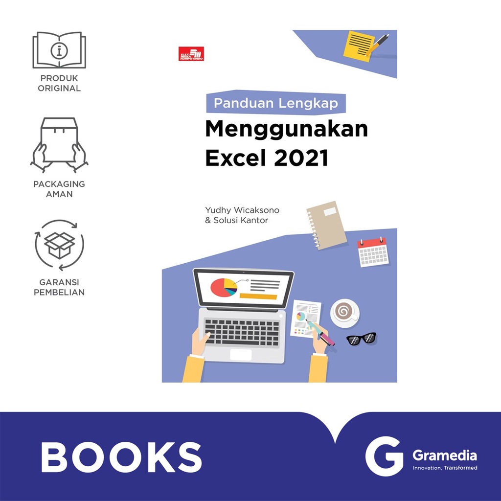 Jual Panduan Lengkap Menggunakan Excel 2021 (YUDHY WICAKSONO & SOLUSI KANTOR) | Shopee Indonesia