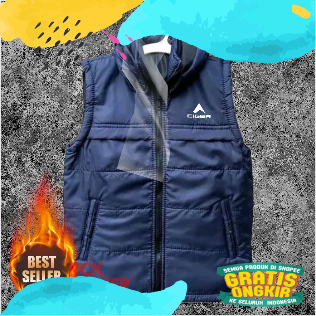 Jual ERGER Rompi Lapangan/Outdoor/Bodyvest Hitam, hijau army,navy ...