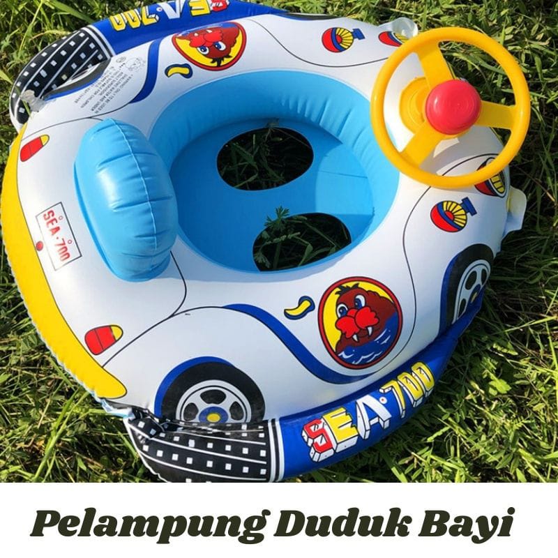 Jual BOOGIE BABY PELAMPUNG DUDUK BABY FLOATING CAR/ BAN RENANG SETIR ...