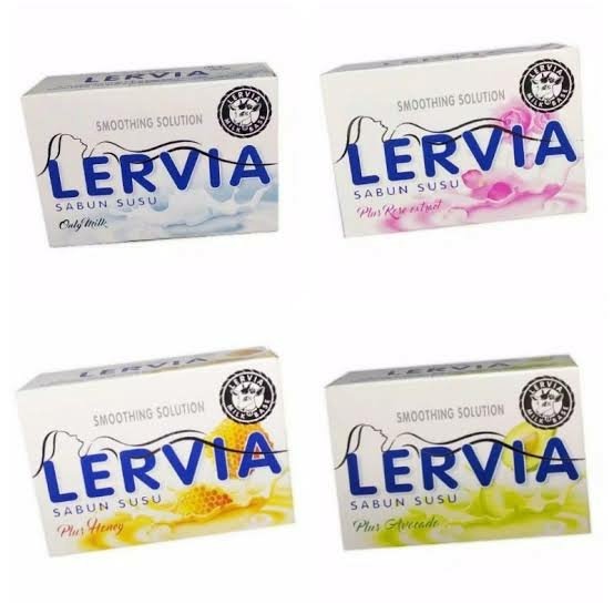 Jual [TMB] LERVIA Susu Bar Soap Sabun Batang | Shopee Indonesia