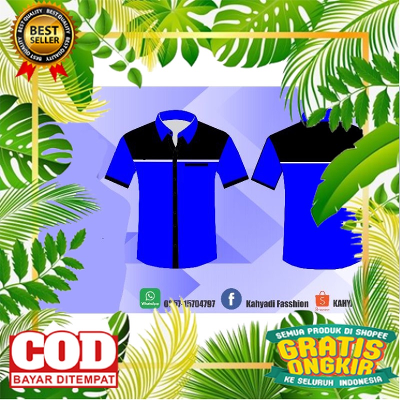 Jual SERAGAM DINAS PDH KANTOR /kemeja seragam kerja,kemeja dril polosan ...