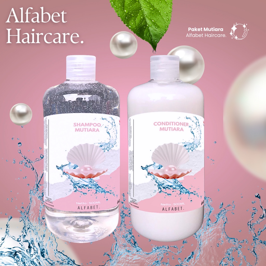 Jual Paket Shampo + Conditioner Mutiara 500ML - Alfabet paket sampo ...