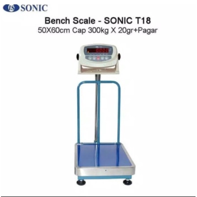 Jual Timbangan Duduk SONIC T18 300KG / TIMBANGAN DUDUK INDUSTRI 300KG/ Timbangan Digital Juragan ...