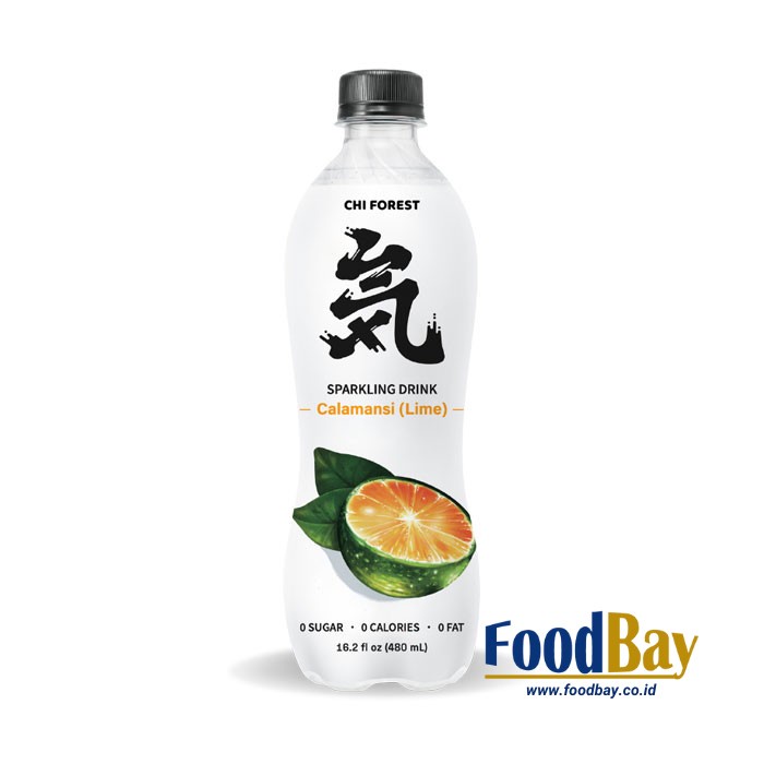 Jual Chi Forest Sparkling Water Calamansi (Lime) 480 ML | Shopee Indonesia