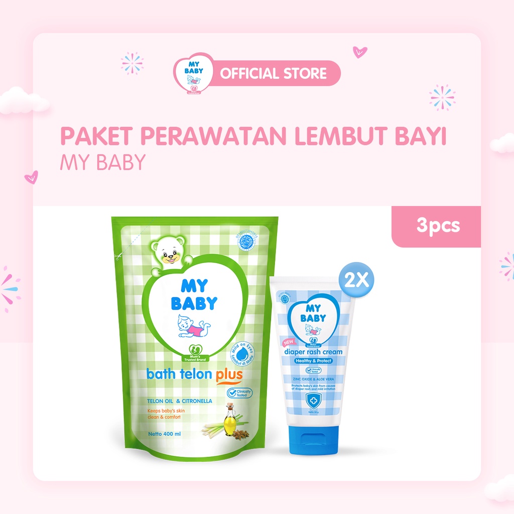 Jual Paket MY BABY Perawatan Lembut Bayi | Shopee Indonesia