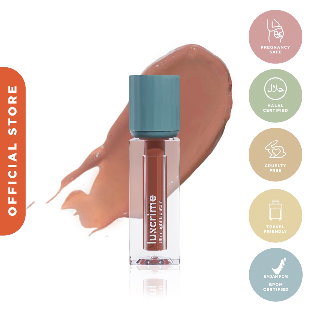 Jual MSBB - Luxcrime Ultra Light Lip Stain Chiffon | Shopee Indonesia