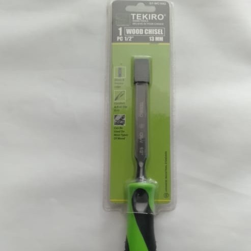 Jual TEKIRO WOOD CHISEL 1/2INCH 13MM PAHAT KAYU gagang fiber 1/2 inch ...