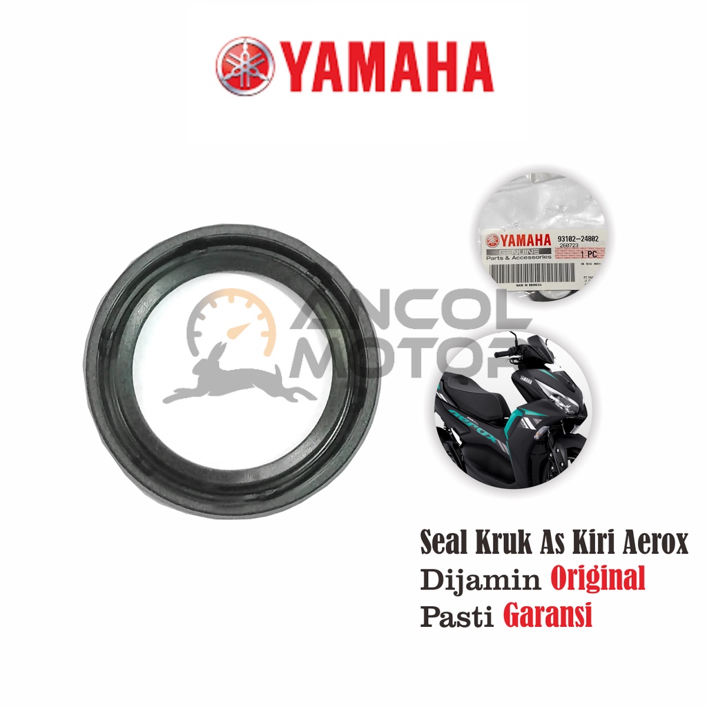 Jual YGP Seal Kruk As Kiri Aerox 155 B65 Lexi Sil Krek Ori Yamaha | Shopee Indonesia