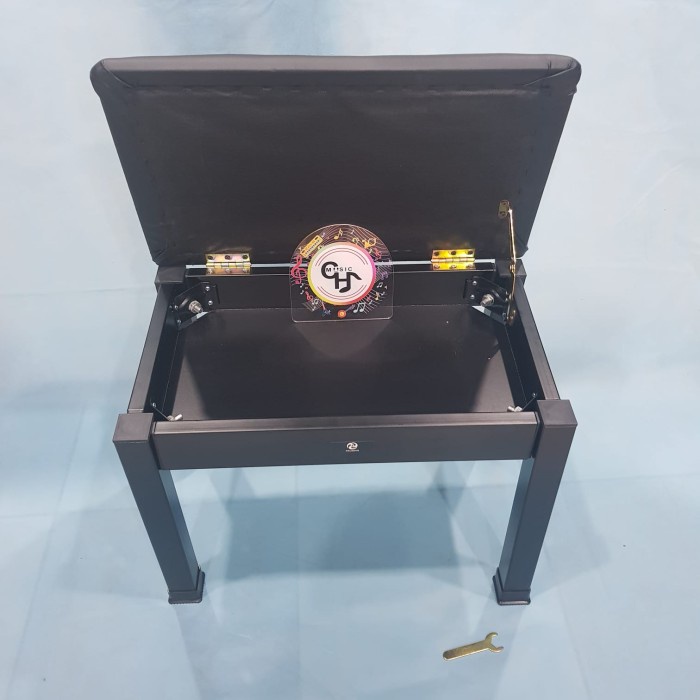 Jual Kursi Piano Bangku Piano Keyboard Bench Piano Plus Laci | Shopee ...