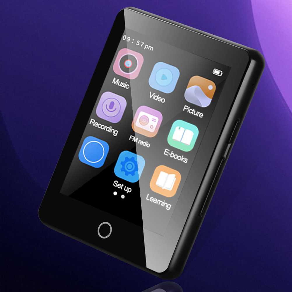 Jual MP3 Digital Audio Player Bluetooth 5.0 300 mAh 2.5 Inch | Shopee ...