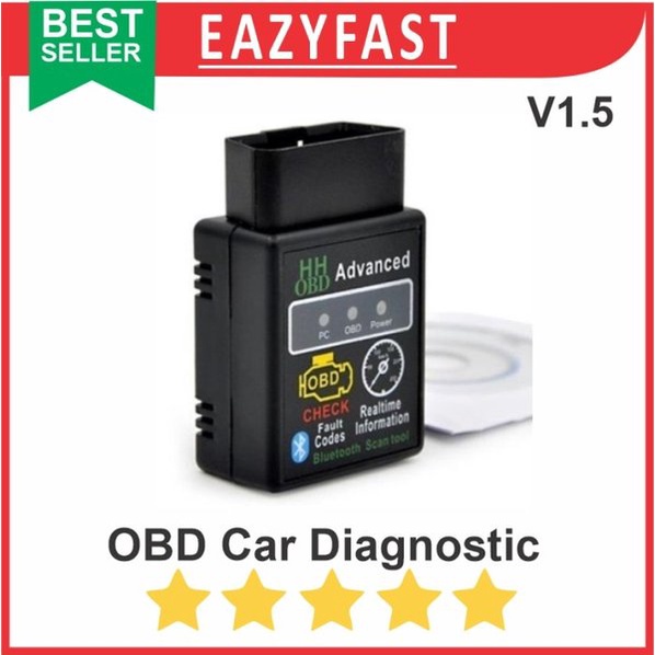 Jual OBD2 OBD 2 1.5 v1.5 Alat Scan Scanner Mobil Wifi Bluetooth ELM327 ...