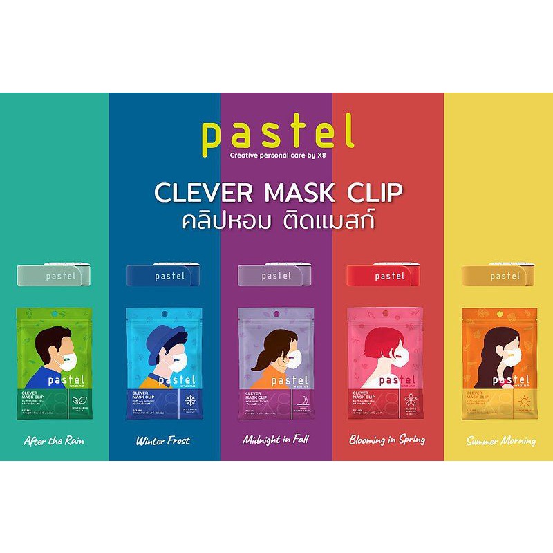 Jual Masker clip gel / pastel X8 / air patch / thailand / KLIP BUAT ...
