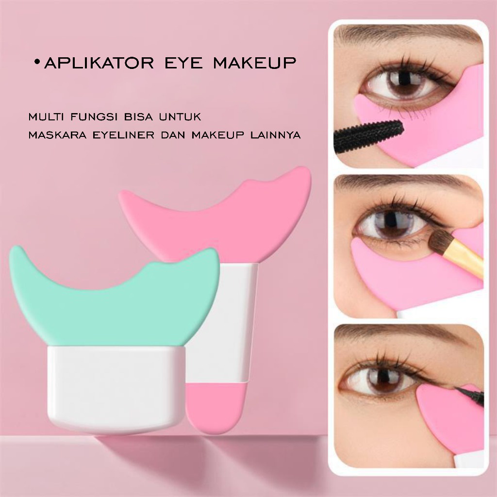 Jual ALAT BANTU MAKEUP 3IN1 / APLIKATOR MASKARA EYELINER DAN EYESHADOW ...