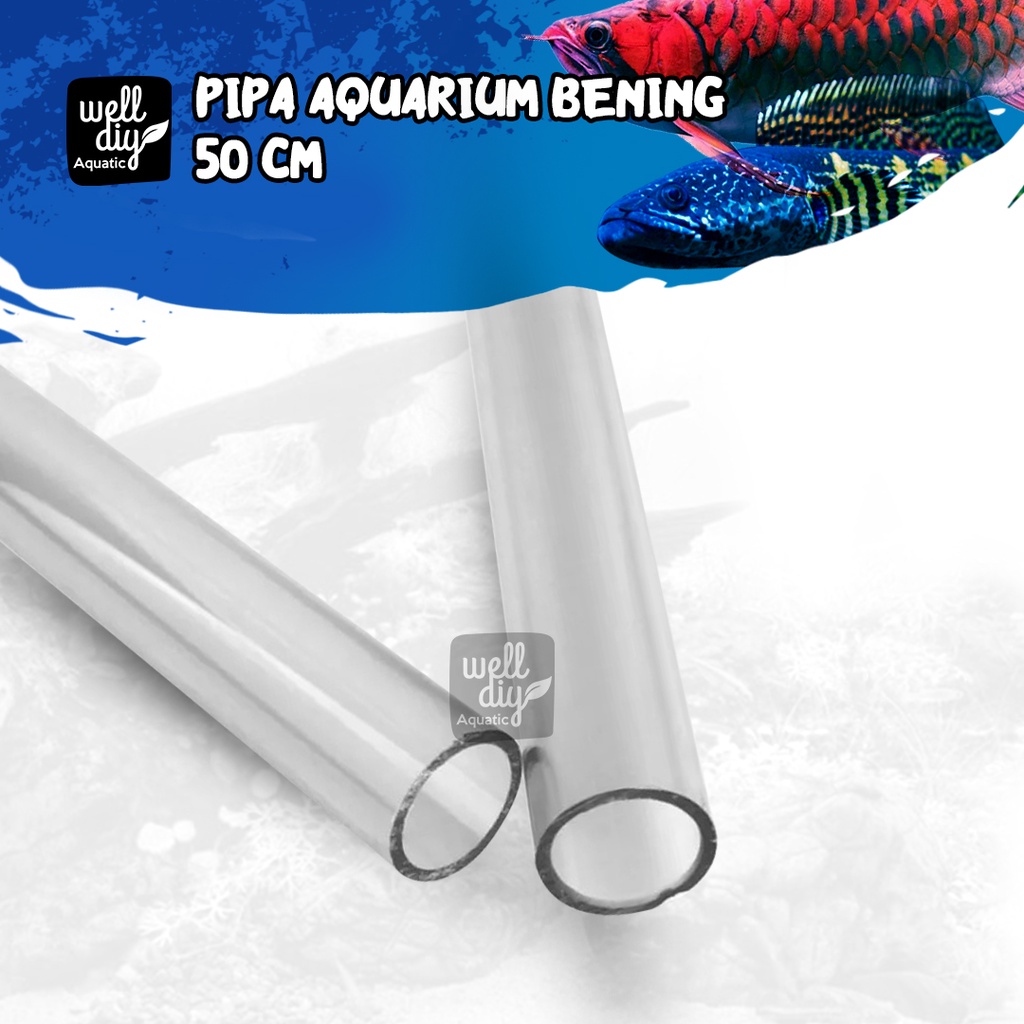 Jual Pipa Aquarium Bening Filter Filtrasi 5/8 - 50 cm | Shopee Indonesia