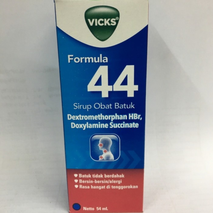 Jual Vicks Formula 44 Sirup Obat Batuk Dewasa 54ml | Shopee Indonesia