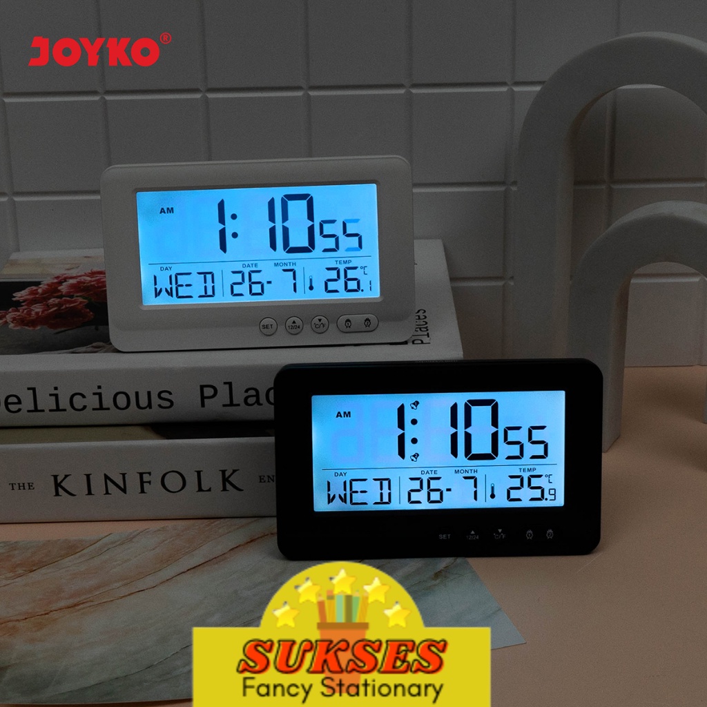 Jual Jam Beker Dering Digital Alarm Clock Joyko ALCL-607D | Shopee ...