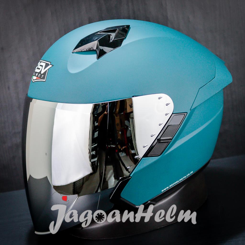 Jual RSV HELM SV300 SOLID | FREE IRIDIUM NORISK SV 300 | DOUBLE VISOR ...