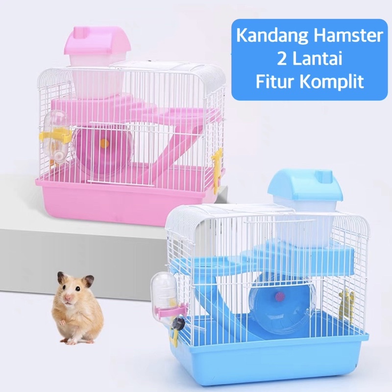 Jual Tempat Tinggal Hemster Multifungsi - Ideal untuk Hamster, Tikus, Burung, Sugar Glider, dan ...