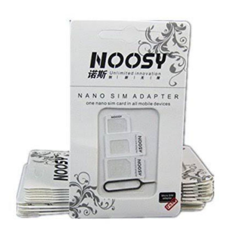 Jual Noosy 3 in 1Nano Micro Standart Tempat SIM Card Adapter Tray ...