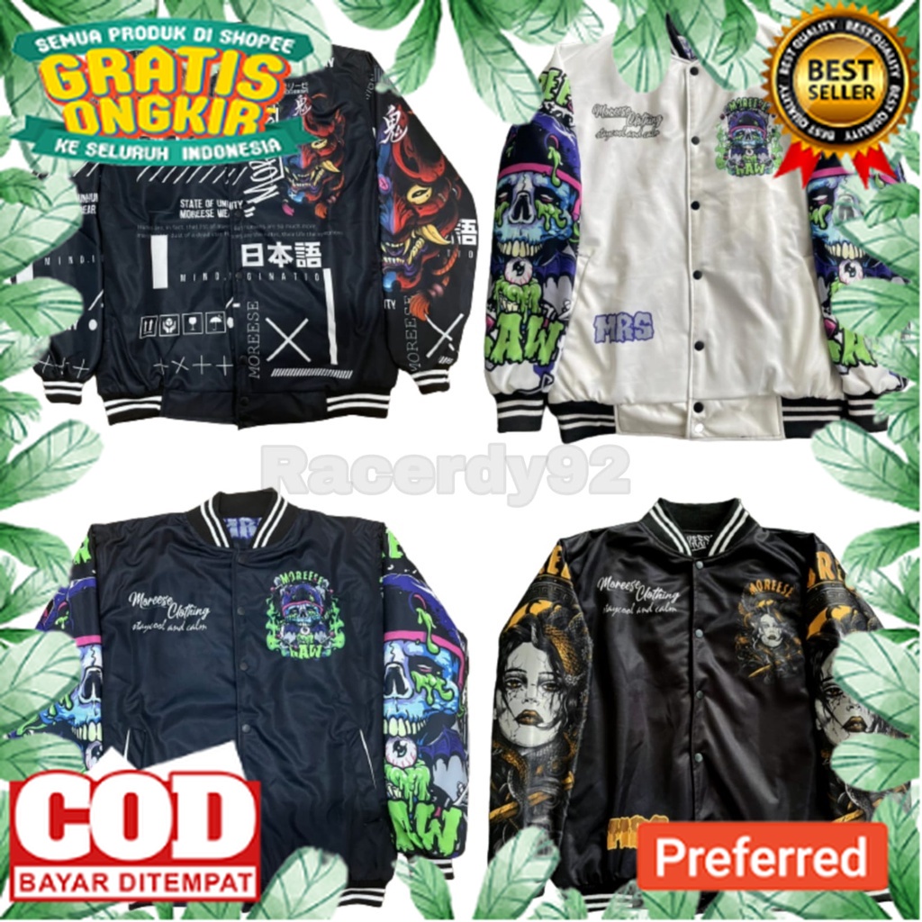 Jual JAKET MODEL BARU STYLE TRENDY /Jacket Varsity Nascar Vintage Racing Sunmori Racerdry Jaket ...