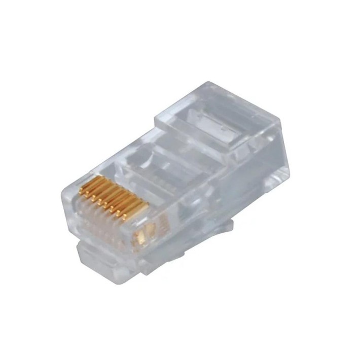 Jual Konektor RJ45 8 Pin Baru Connector Adapter RJ-45 8Pin Crimp ...