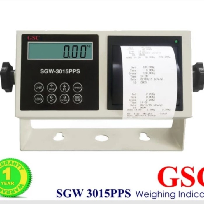 Jual Indicator Timbangan GSC SGW 3015PPS / Indicator Jembatan TIMBANG Juragan Timbangan Digital ...