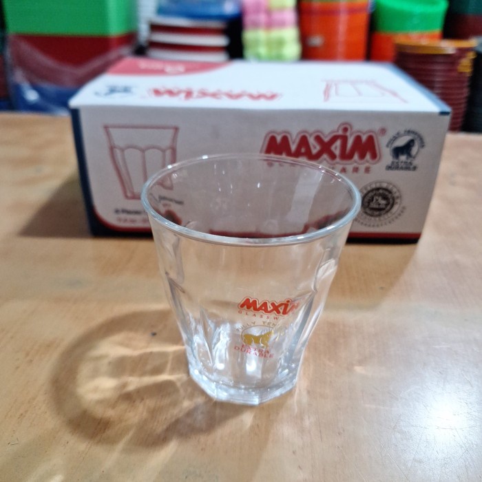 Jual gelas maxim m608t isi 6pc | Shopee Indonesia