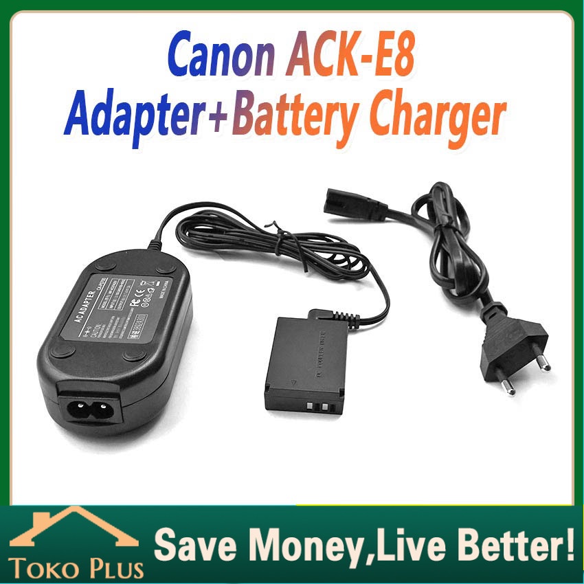 Jual Canon ACK-E8 / ACK-E10 / ACK-E12 Canon Power Adapter Dummy Battery ...