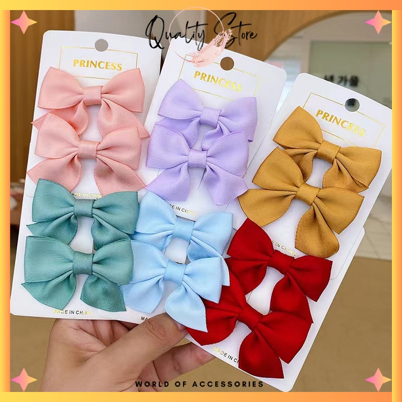 Jual QS - JEPITAN RAMBUT PITA ANAK SET 2PCS MODEL KOREA / JEPITAN ...