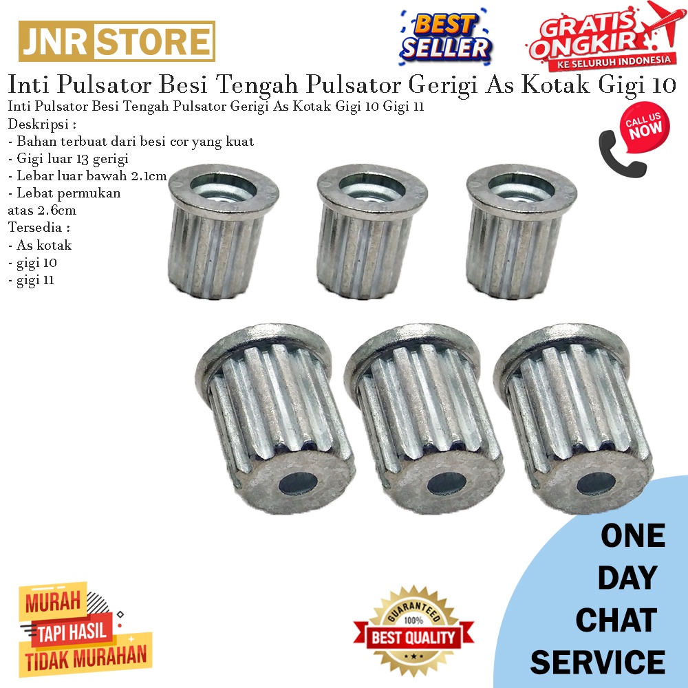 Jual Inti Pengering Pulsator Besi Tengah Pulsator Gerigi As Kotak Gigi ...