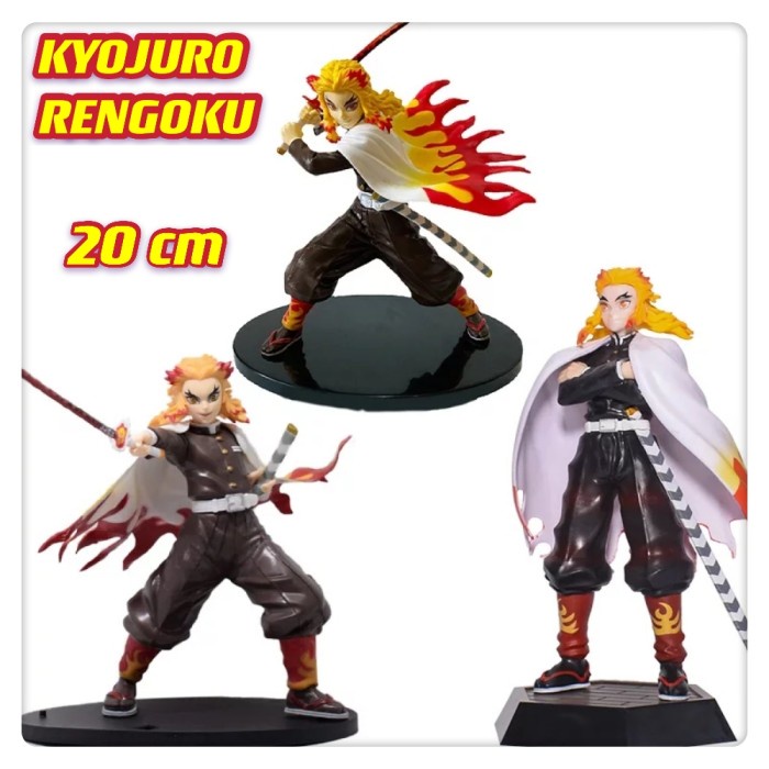 Jual Kyojuro Rengoku DXF Kimetsu No Yaiba Action Figure Demon Slayer ...