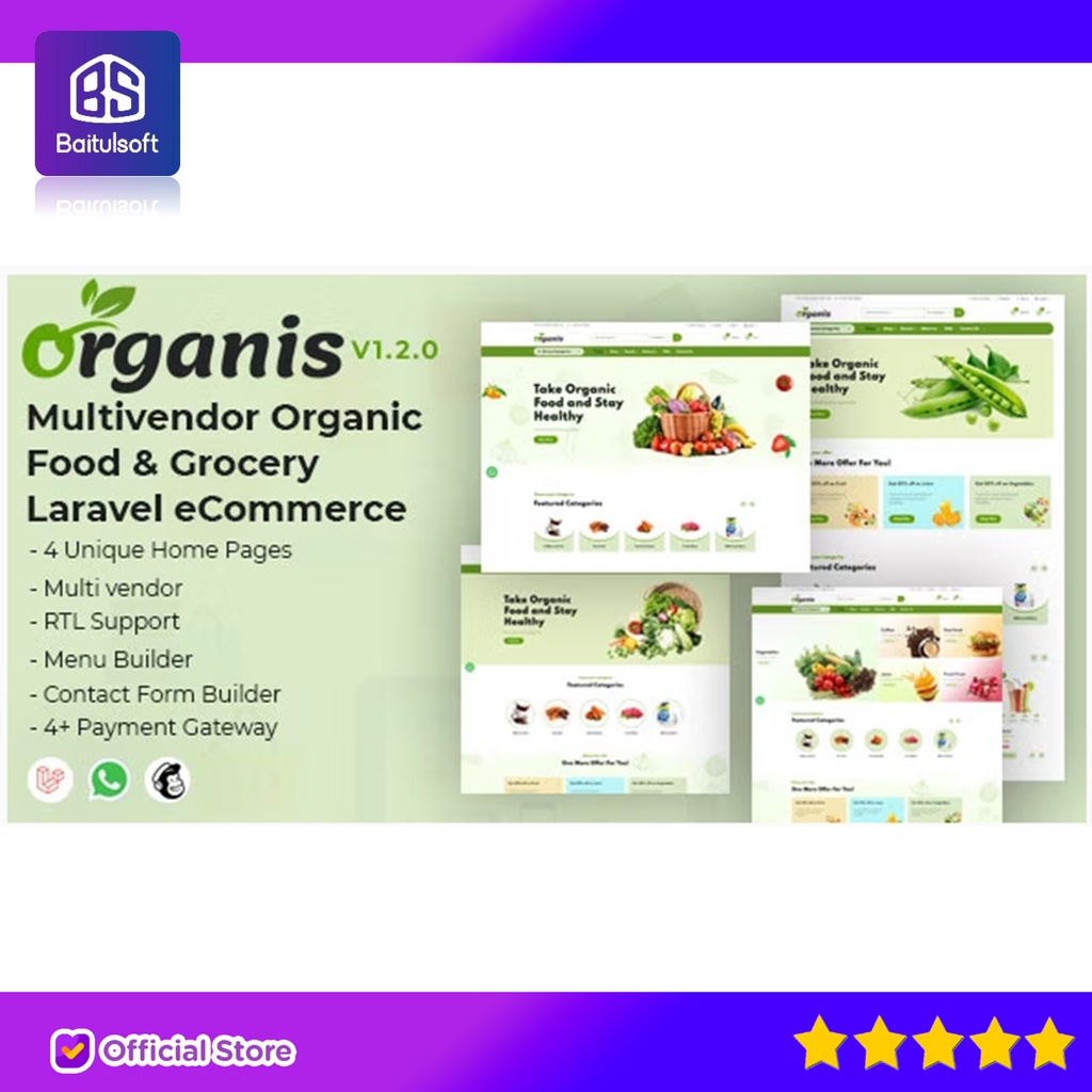 Jual SOURCE CODE APLIKASI ORGANIS - MULTIVENDOR ORGANIC FOOD & GROCERY ... Jual SOURCE CODE APLIKASI ORGANIS - MULTIVENDOR ORGANIC FOOD & GROCERY ...