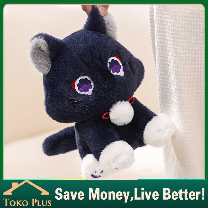 Jual SCARAMOUCHE WANDERER Cat Doll Genshin Impact Wanderer Cat Mainan ...
