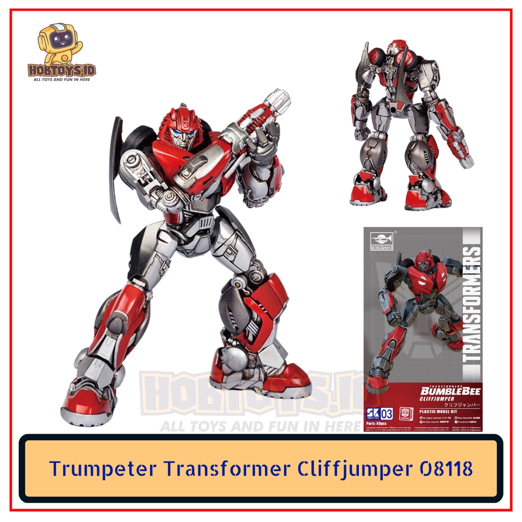 Jual Trumpeter Transformer Bumblebee Cliffjumper 08118 | Shopee Indonesia