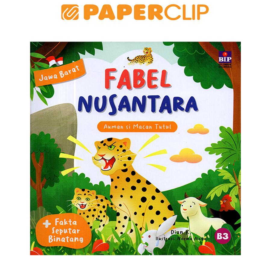 Jual FABEL NUSANTARA JAWA BARAT : AUMAN SI MACAN TUTUL | Shopee Indonesia