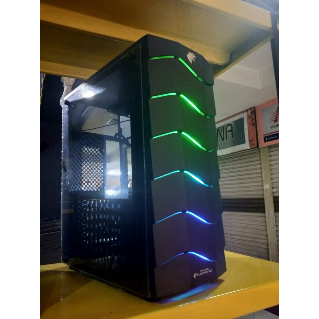 Jual [TUNAS JAYA] CPU PC Gaming Full Set Lengkap Intel Core i5 RAM 8GB VGA 2GB DDR5 Monitor LED ...