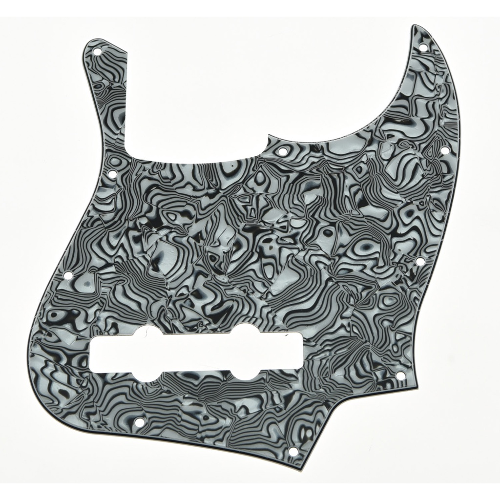 Jual USA Spec Zebra Stripe 5 String Jazz J Bass Pickguard Scratch Plate ...