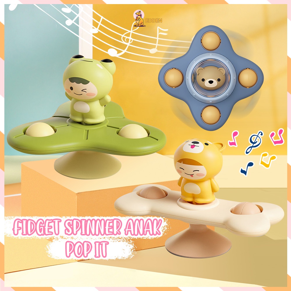 Jual Edden Fidget spinner bayi anak Spinner putar Mainan sensori ...