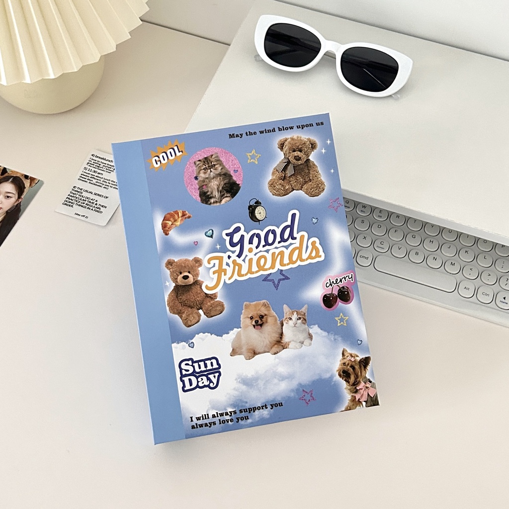 Jual [HARU] Y2k Pet Design A5 Cover Binder 6 Ring | Binder A5 Versi Y2k ...