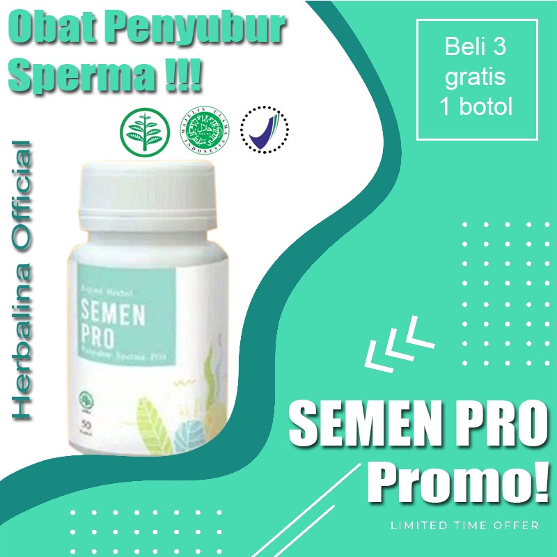 Jual OBAT PENAMBAH KESUBURAN PENGENTAL PENYUBUR SPERMA PRIA yang encer - SEMEN PRO | Shopee ...