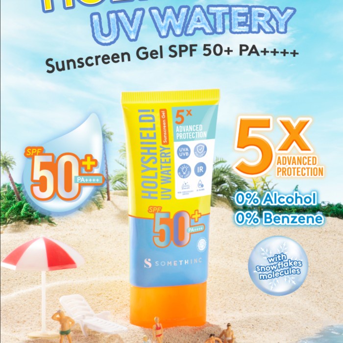 Jual Tasya Approved - SOMETHINC Holyshield! UV Watery Gel SPF 50+ PA++++ 15 gr | Shopee Indonesia