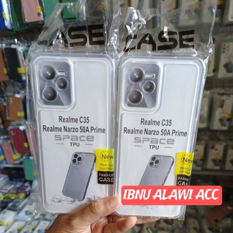 Jual Softcase Casing Bening Realme C35/ Realme Narzo 50A Prime Casing ...